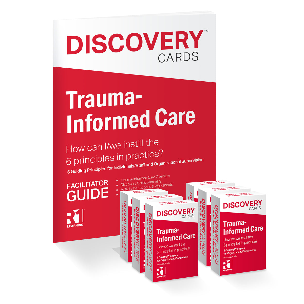 Trauma-Informed Care (WE) Group Kit — 6 decks, for Organizational Supe ...