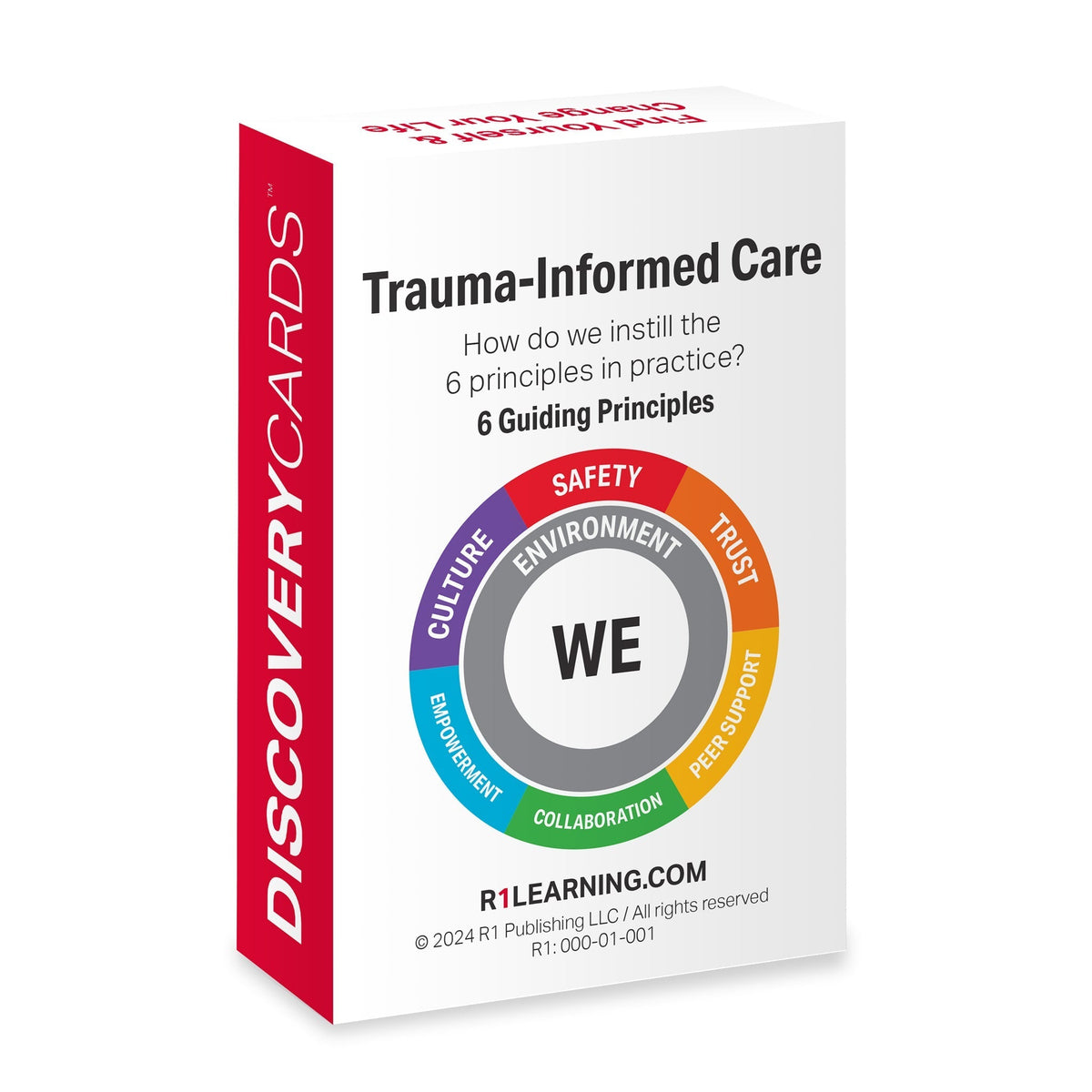 Trauma-Informed Care (WE) Cards Deck — 1 deck, for Organizational Supe ...