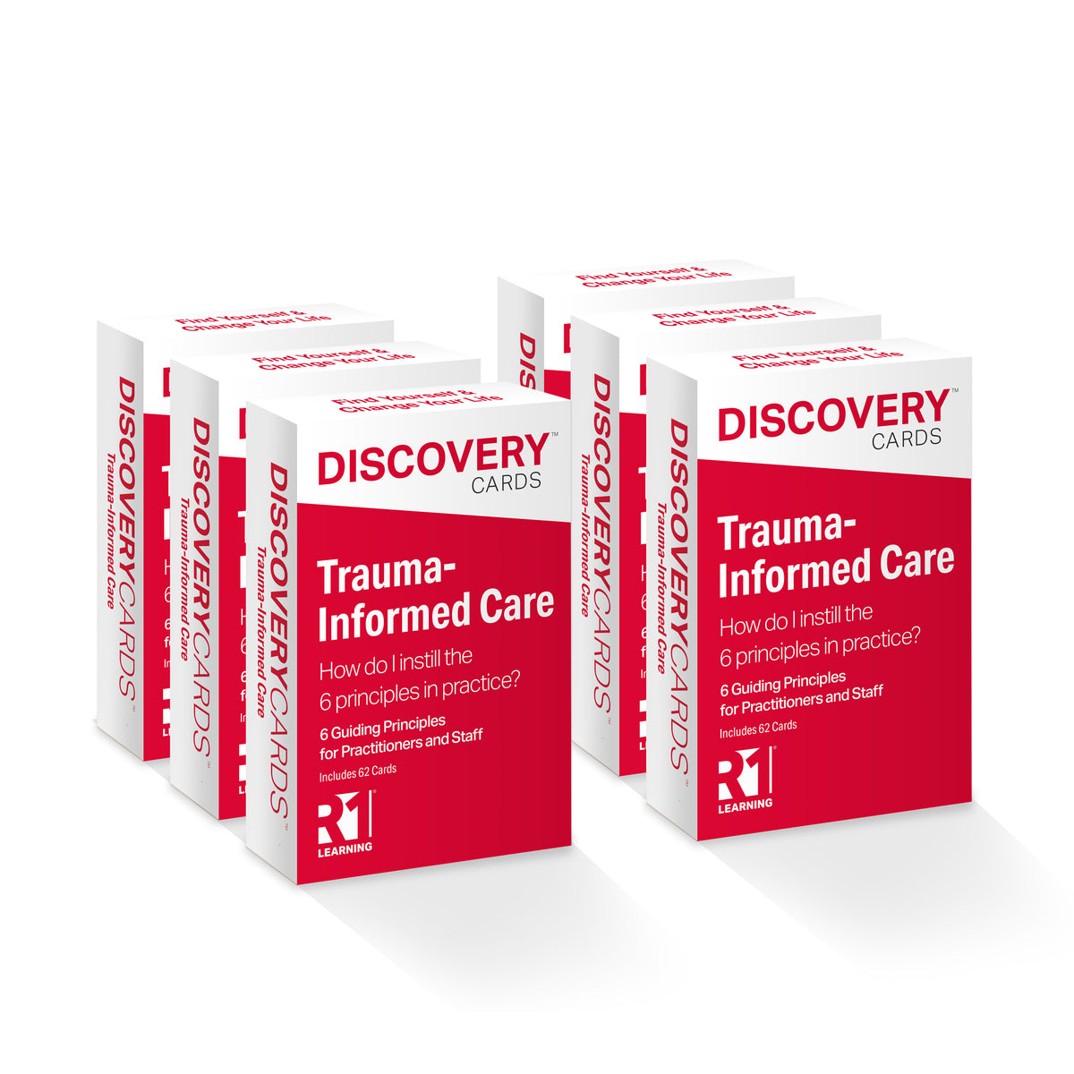 Trauma-Informed Care (ME) Discovery Cards Value Pack — 6 deck, for Pra ...