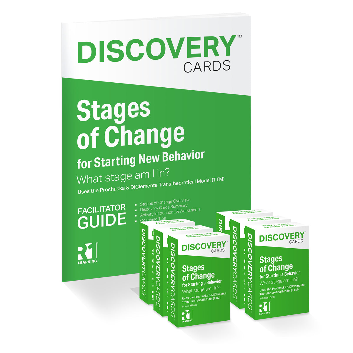 Stages of Change Discovery Cards Group Starter Kit – R1 Learning, 1815 ...